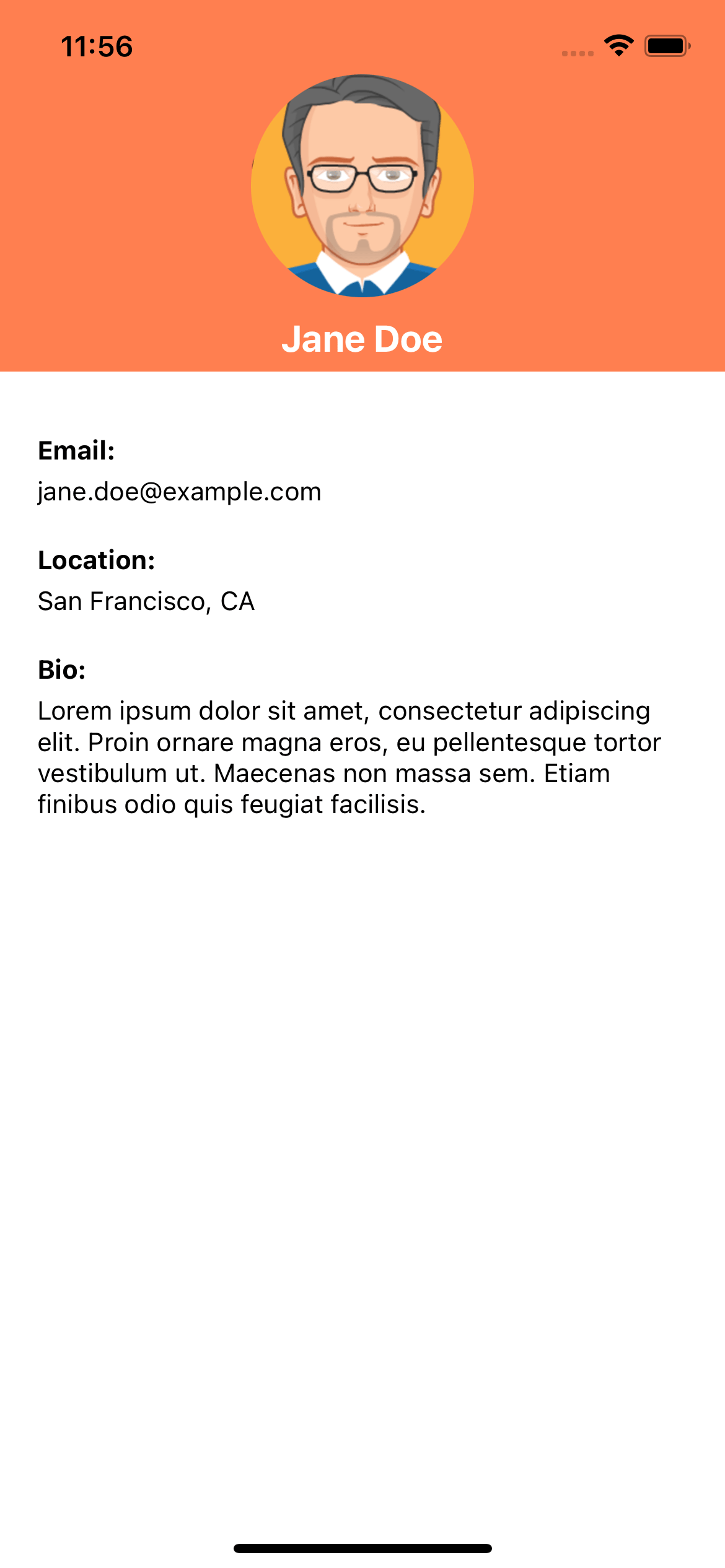React Native Profile Examples And Templates Page 2