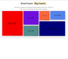Preview bootstrap html snippet. team tiles